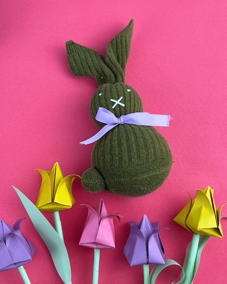 How to Make a Sock Bunny - DIY Joy