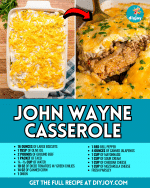 The Best John Wayne Casserole Recipe - DIY Joy
