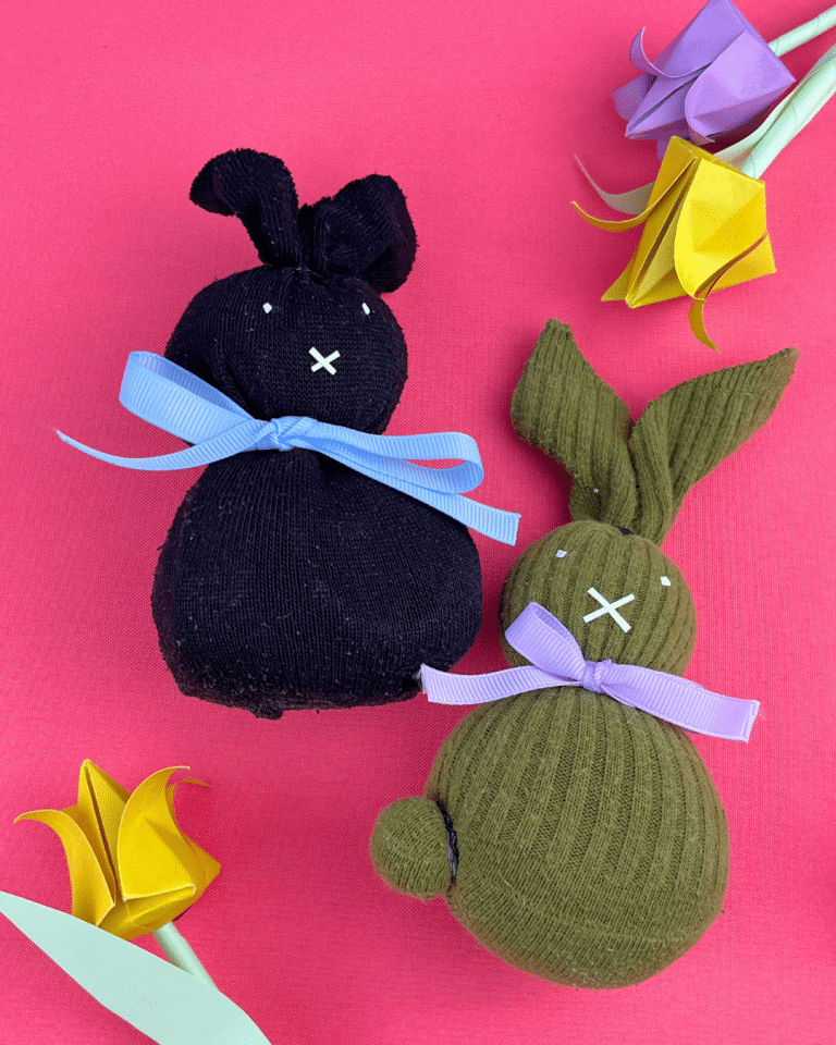 How to Make a Sock Bunny - DIY Joy