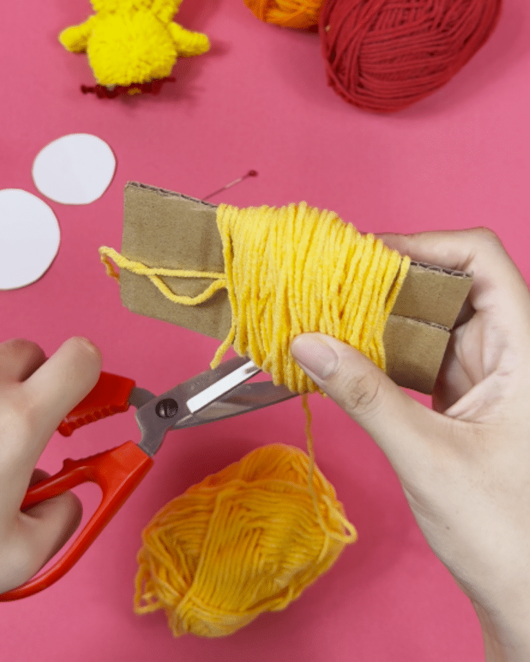 Easy DIY Yarn Chicks - DIY Joy