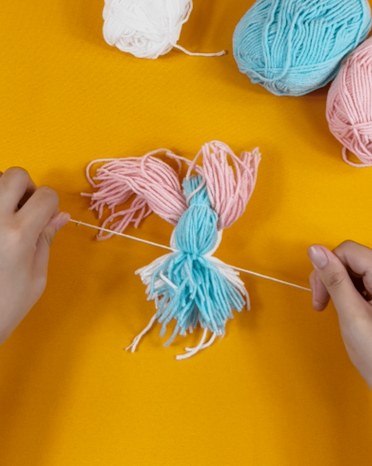 Easy DIY Yarn Birds - DIY Joy