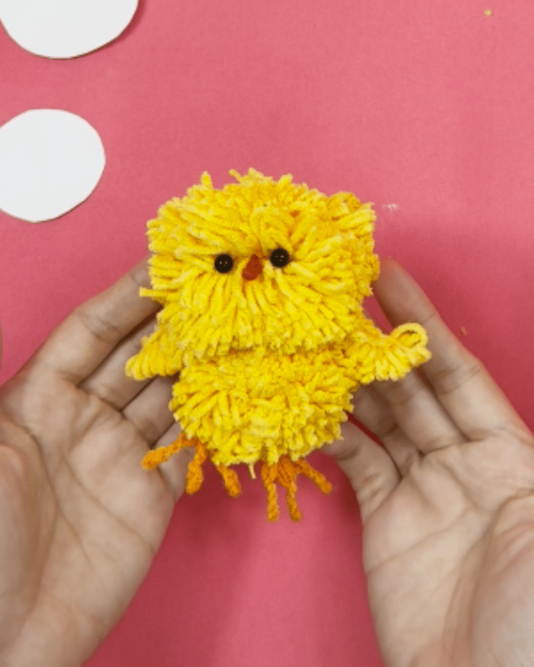 Easy DIY Yarn Chicks - DIY Joy