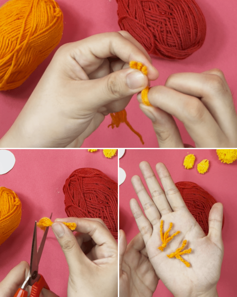 Easy DIY Yarn Chicks - DIY Joy
