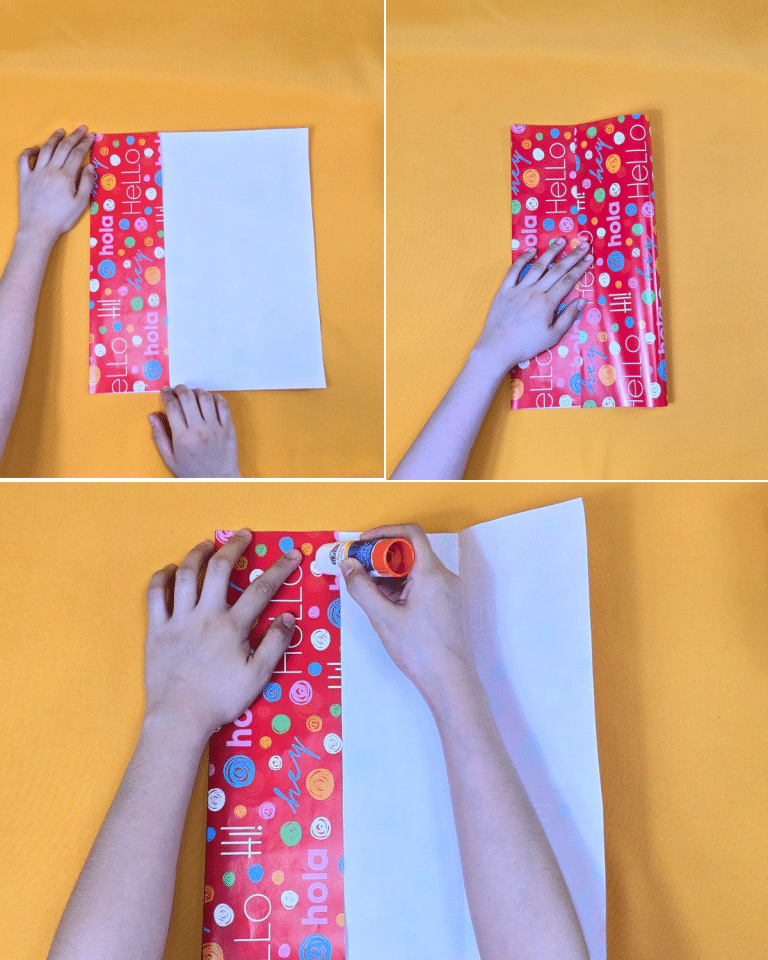 How to Make a Gift Bag from Wrapping Paper - DIY Joy