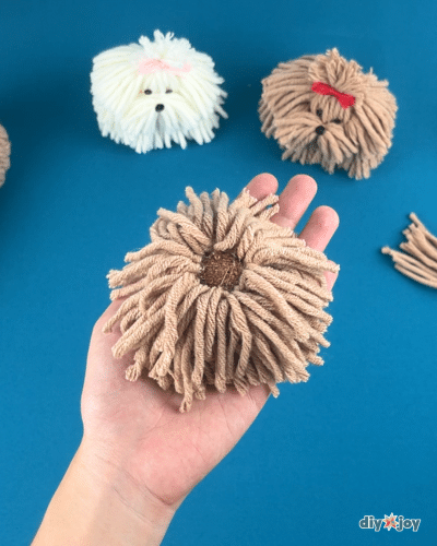 How to Make a Yarn Dog - DIY Joy