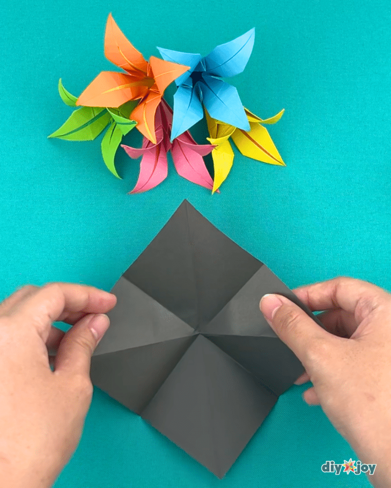 How to Make a Paper Lily - DIY Joy