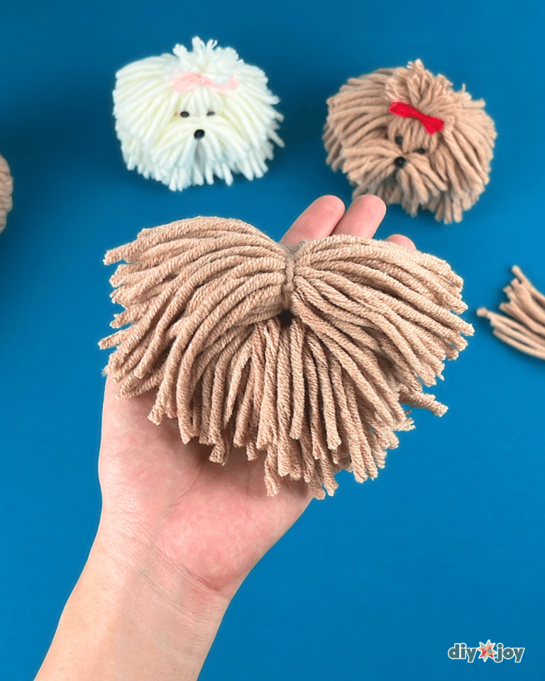 How to Make a Yarn Dog - DIY Joy