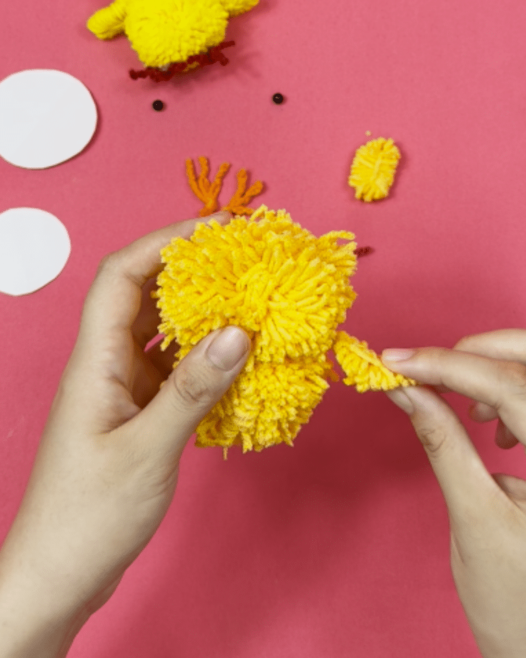Easy DIY Yarn Chicks - DIY Joy