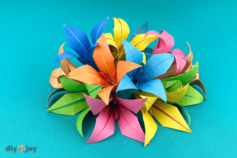 How to Make a Paper Lily - DIY Joy