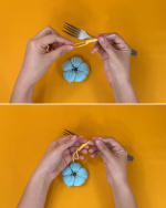 How to Make Flowers Using Yarn - DIY Joy