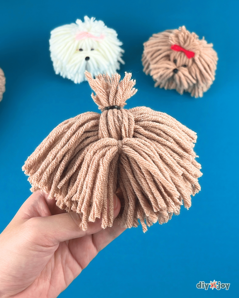 How to Make a Yarn Dog - DIY Joy