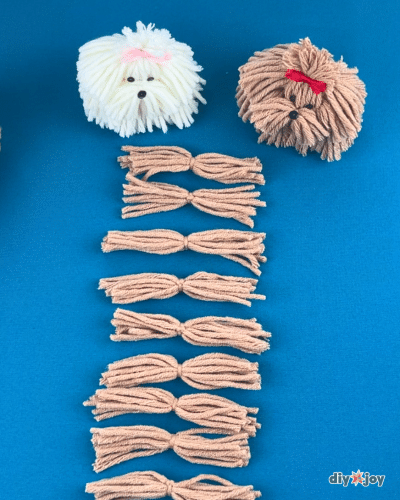 How to Make a Yarn Dog - DIY Joy