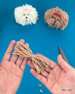 How to Make a Yarn Dog - DIY Joy