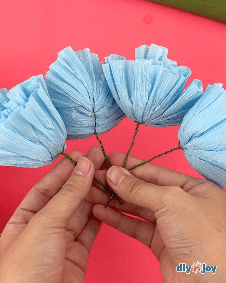 How to Make Crepe Paper Flowers - DIY Joy