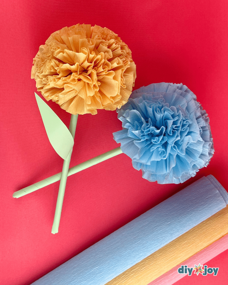 How to Make Crepe Paper Flowers - DIY Joy