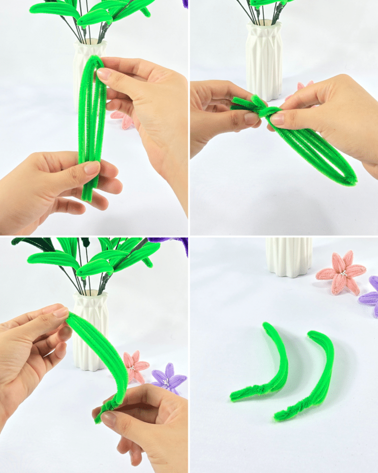 How to Make Pipe Cleaner Flowers - Lilies - DIY Joy