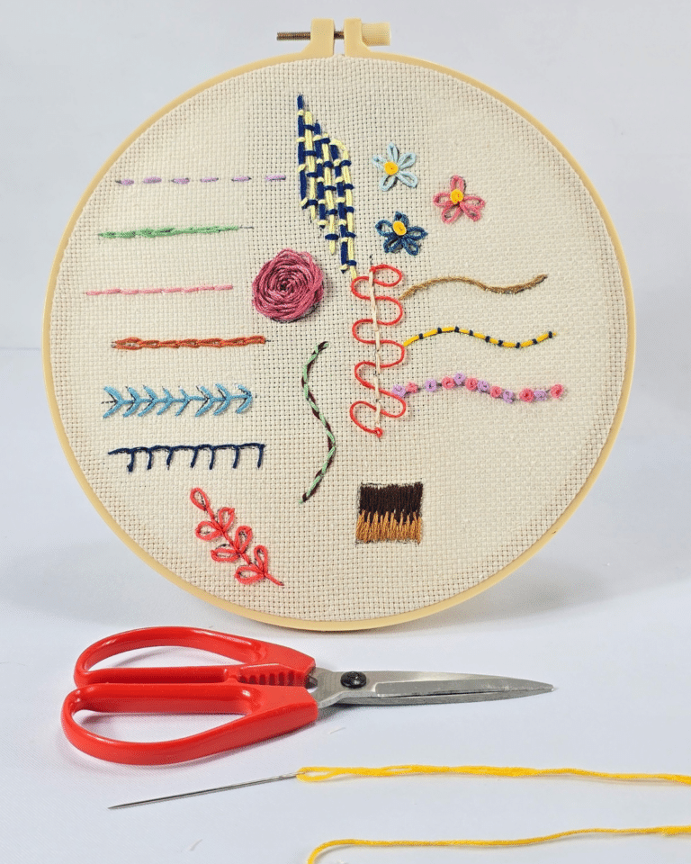 15 Basic Embroidery Stitches for Beginners - DIY Joy