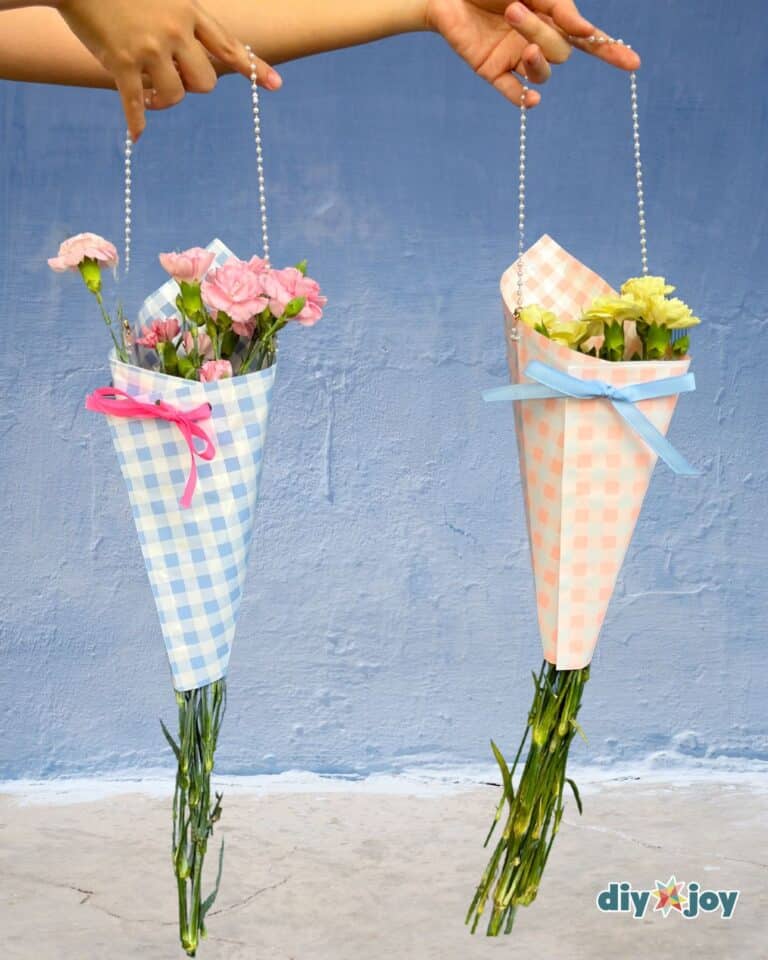 One of the Cutest DIY Mothers Day Gift Ideas is This Easy Flower ...