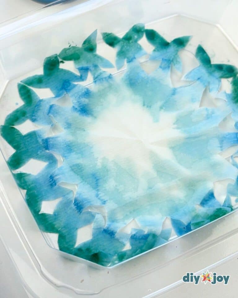 DIY Hydrangea Coffee Filter Flowers - DIY Joy