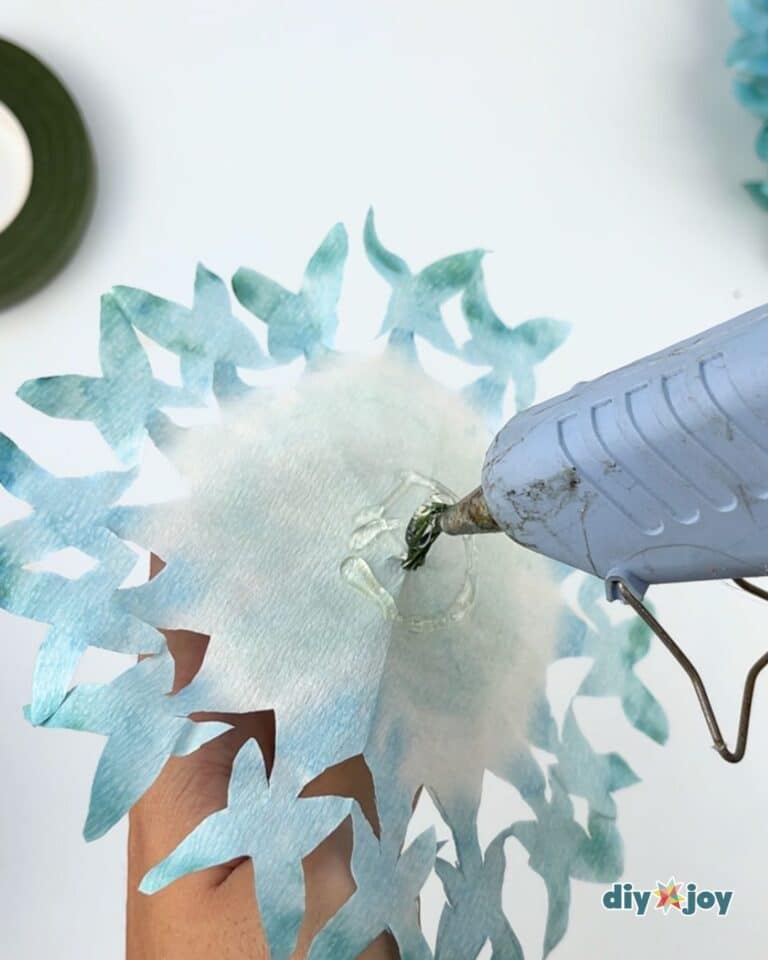 DIY Hydrangea Coffee Filter Flowers - DIY Joy