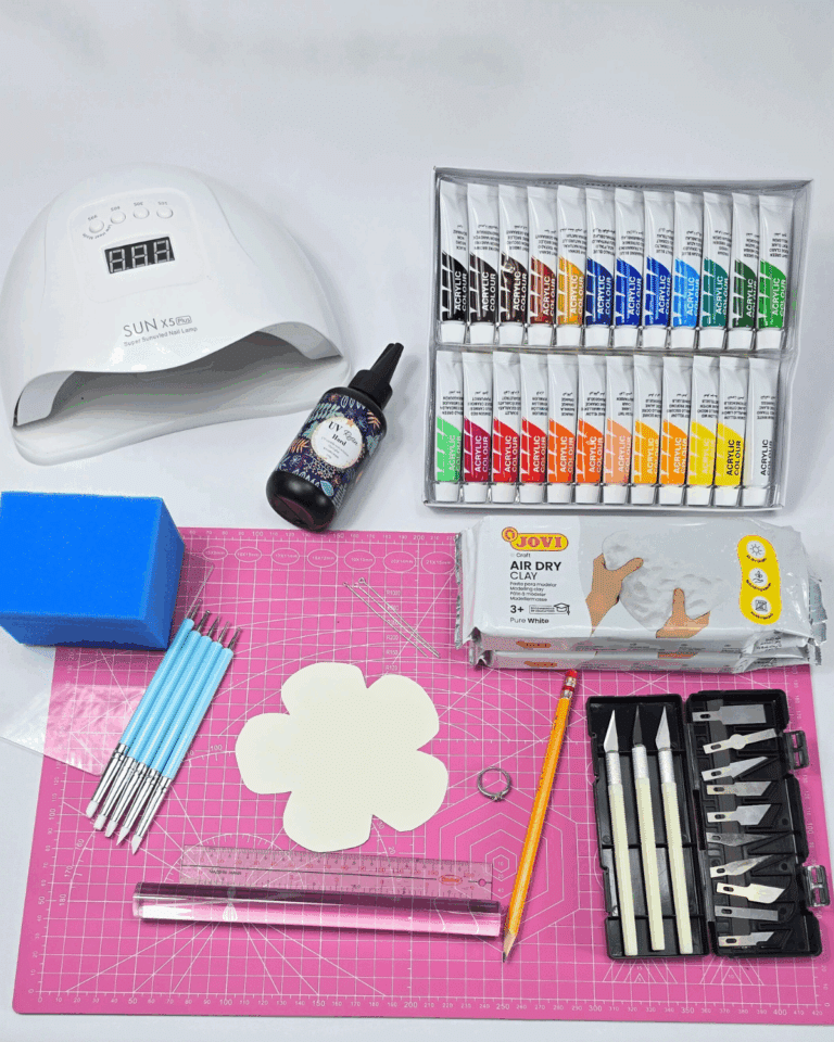 Easy Air-Dry Clay Ring Holder - DIY Joy