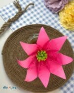 Post-It Notes Paper Flowers - DIY Joy