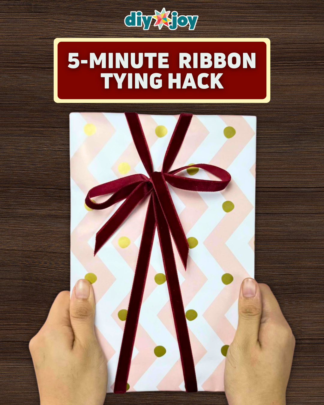 5-Minute Ribbon Tying Hack - DIY Joy