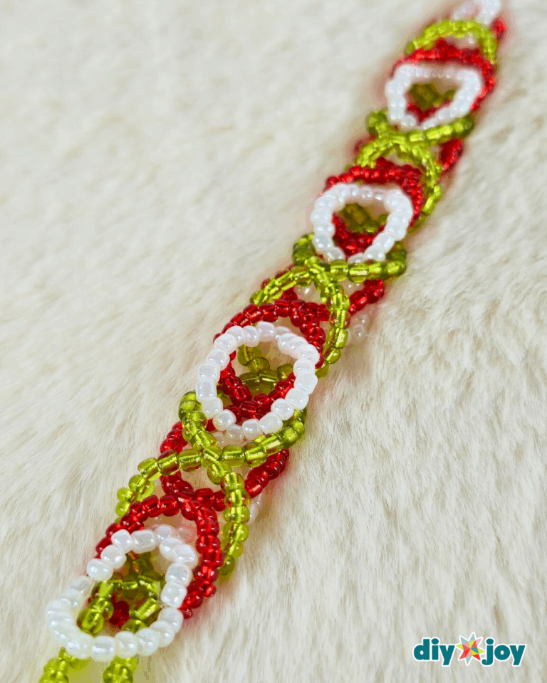 Beginner-Friendly Beaded Bracelet Tutorial - DIY Joy