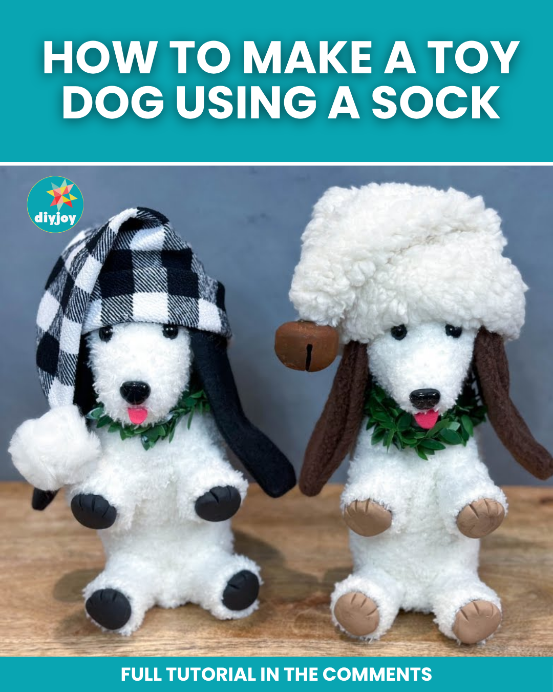 How to Make a Toy Dog Using a Sock - DIY Joy