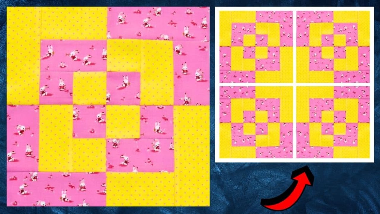 Beginner-Friendly Bento Box Quilt Block Tutorial - DIY Joy